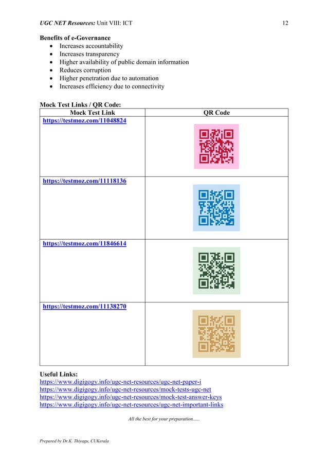 Unit 8 Ict Net Materials Ugc Net Paper Ipdf