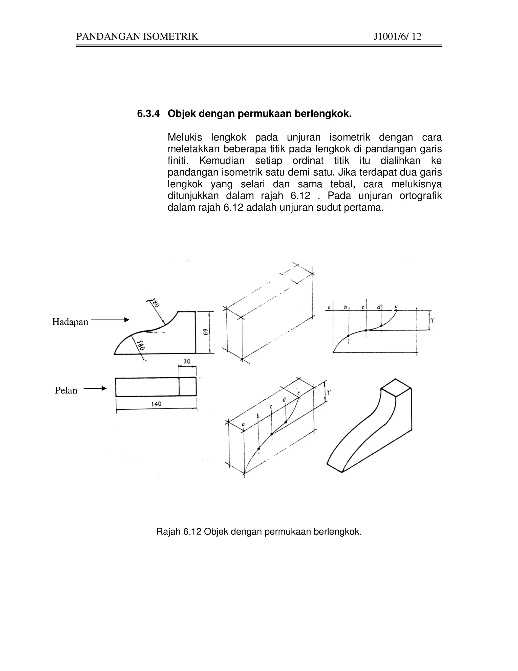 Unit 8 lukisan isometrik | PDF