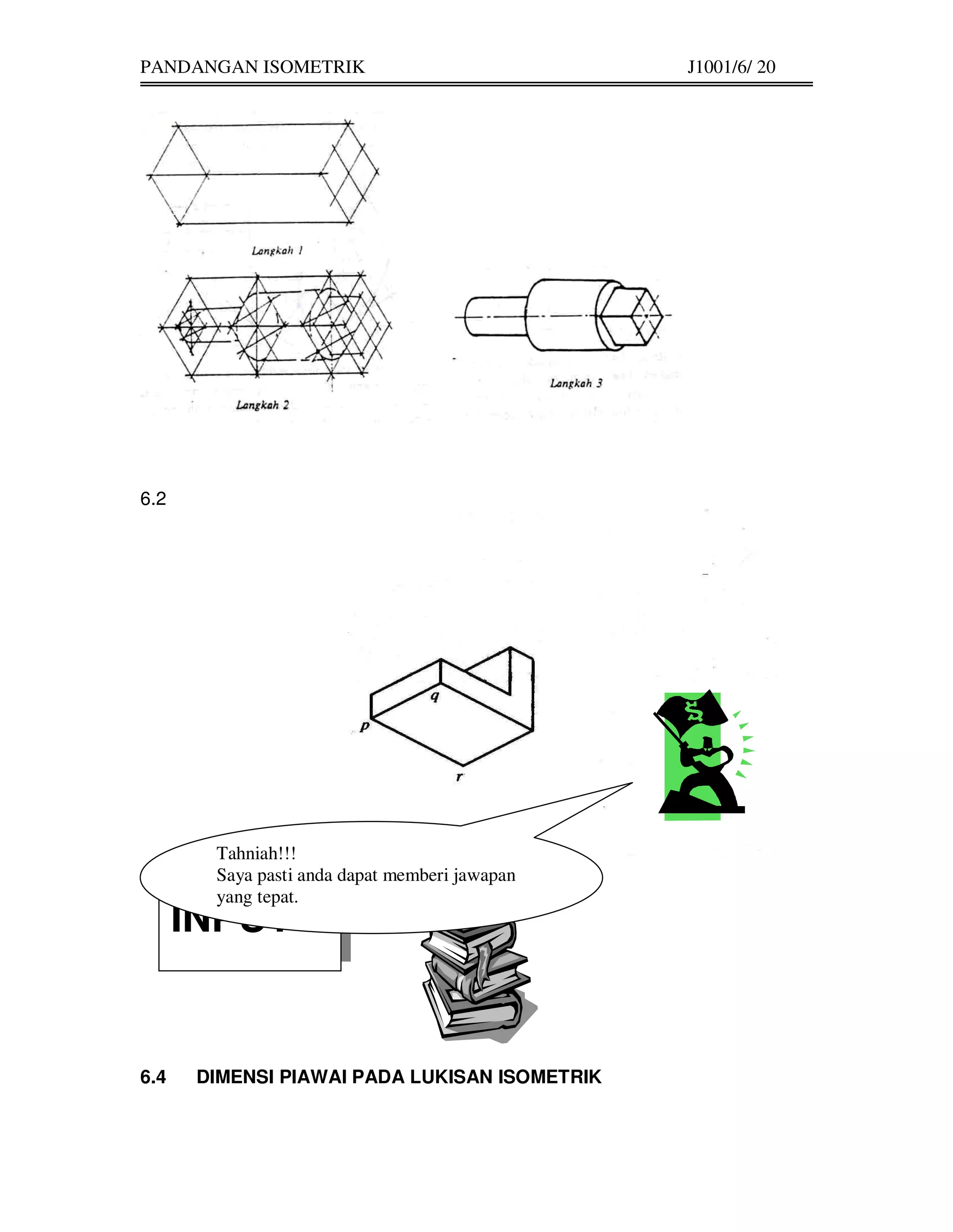 Unit 8 lukisan isometrik | PDF