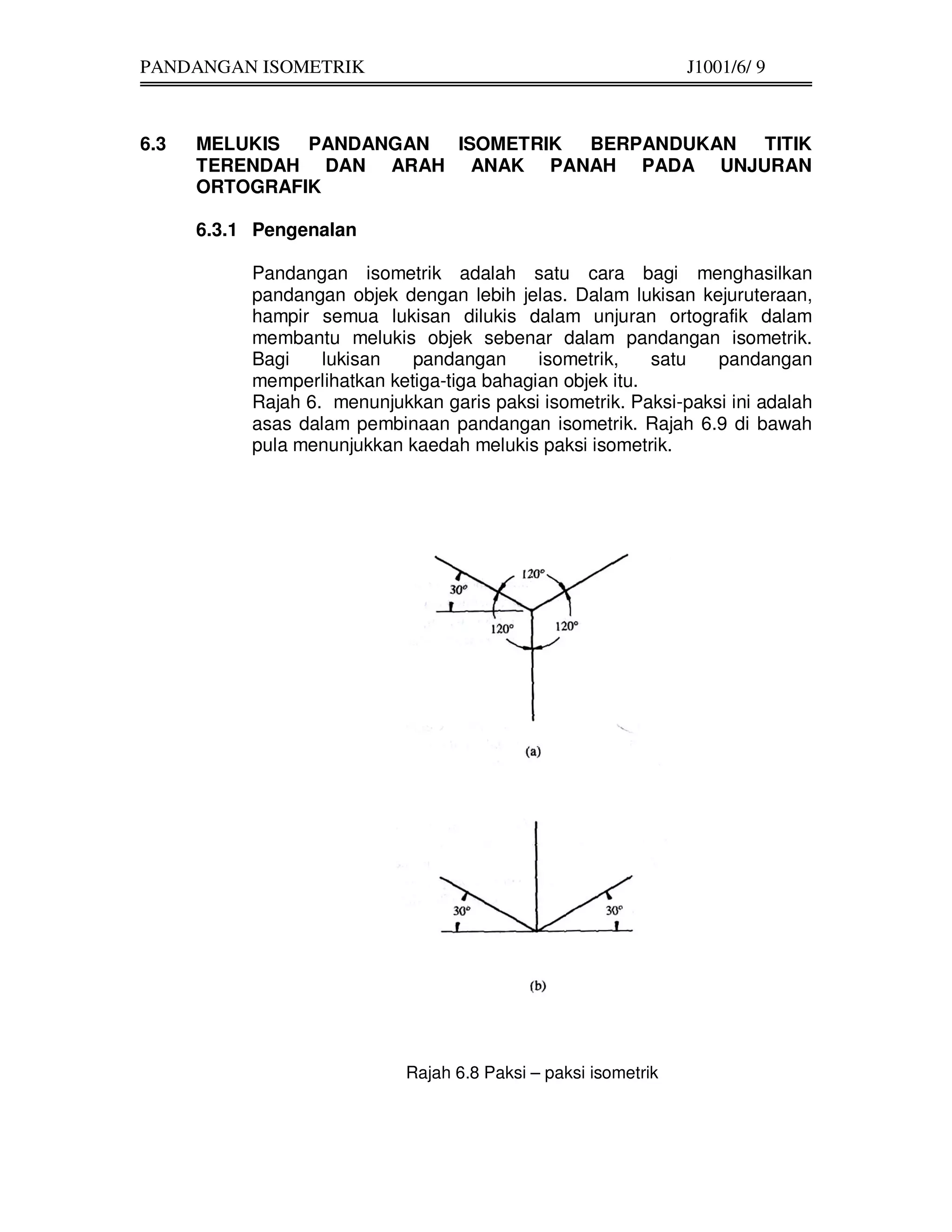 Unit 8 lukisan isometrik | PDF
