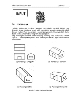Unit 8 lukisan isometrik | PDF