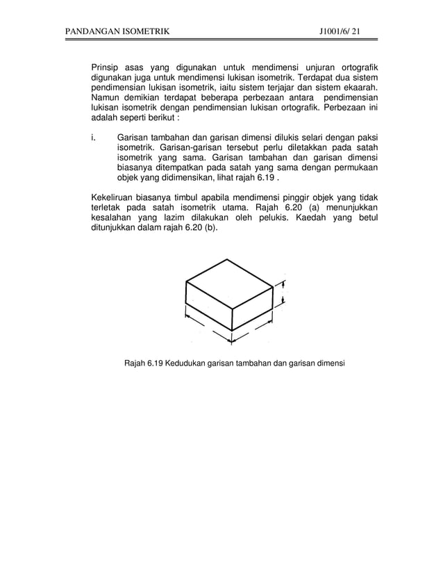 Unit 8 lukisan isometrik | PDF