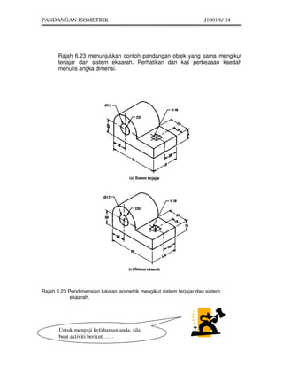Unit 8 lukisan isometrik | PDF