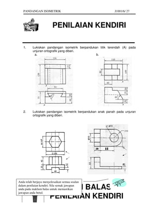 Unit 8 lukisan isometrik | PDF