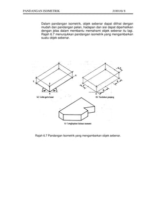 Unit 8 lukisan isometrik | PDF