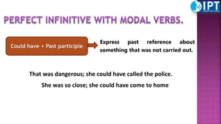 Unit 8 perfect infinitive | PPTX