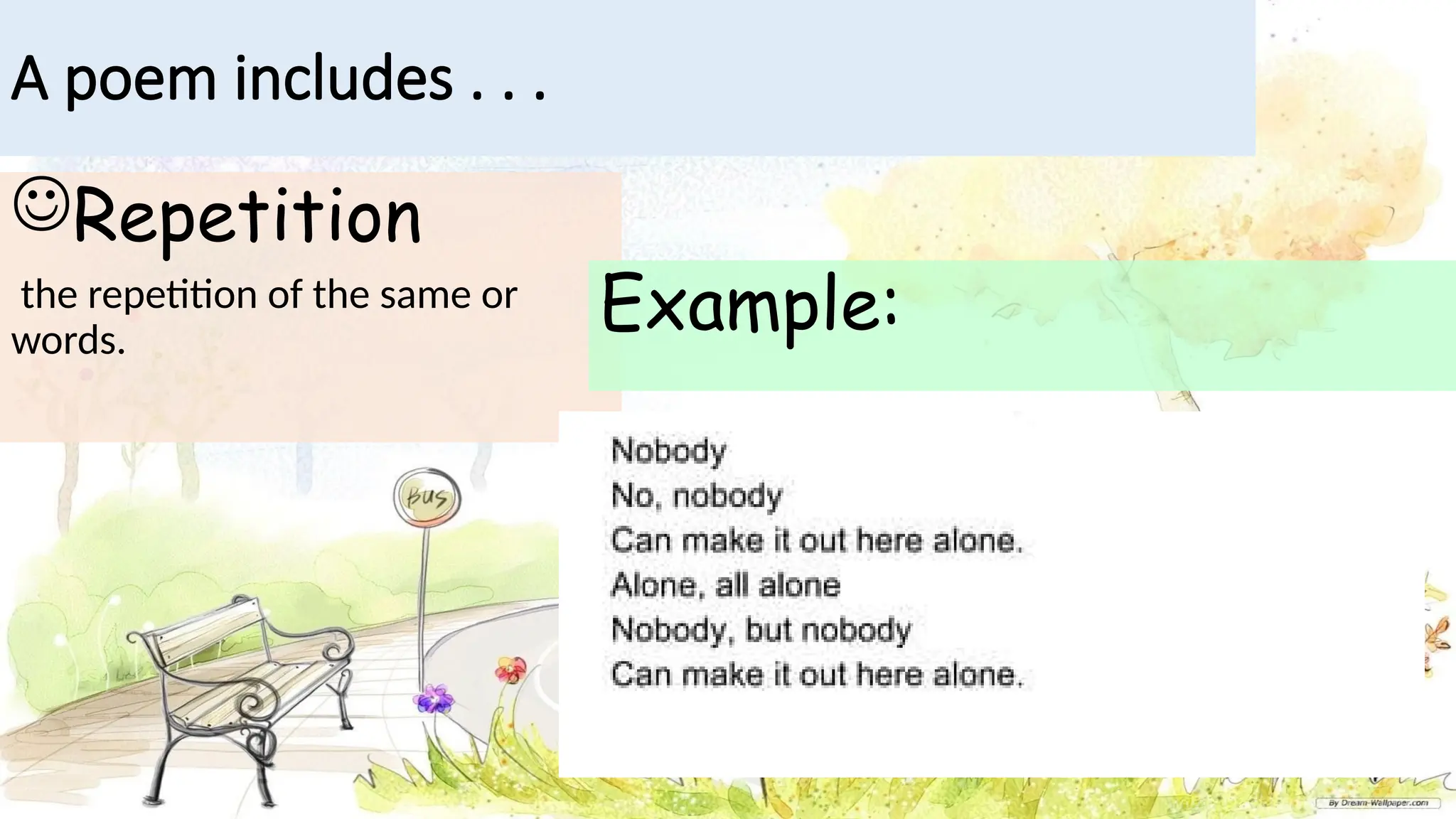 Unit 8 - Poetry Poems by famous poets.pptx