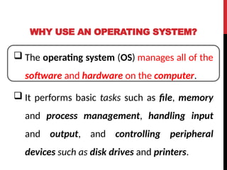 Unit #8 - Use and maximize operating system.pptx