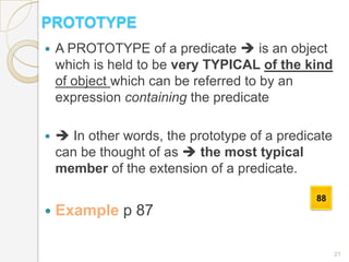 Unit 8 Words and Things - Extensions and Prototypes | PPTX