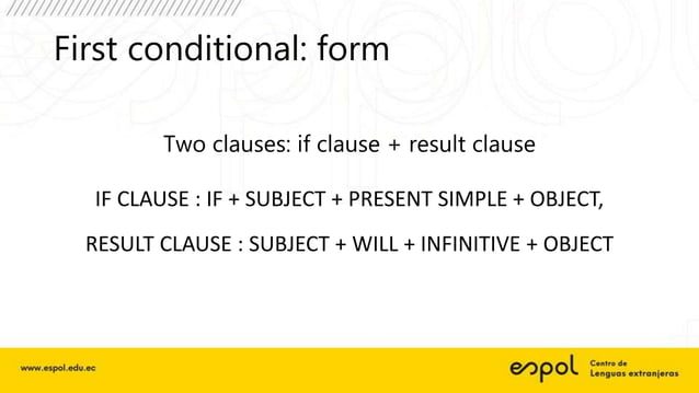 Unit 8 a first & second conditional | PPT
