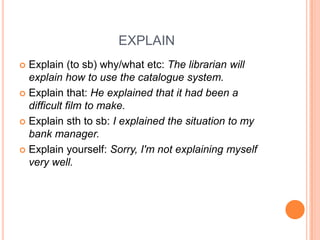 Verb Patterns - Unit 8A | PPSX