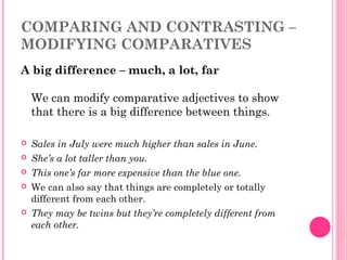 E2 Unit 8 comparatives & superlatives | PPT