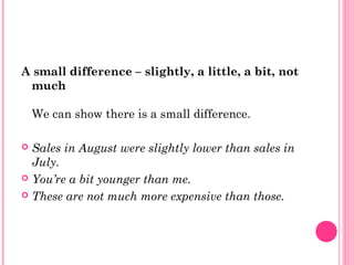 E2 Unit 8 comparatives & superlatives | PPT