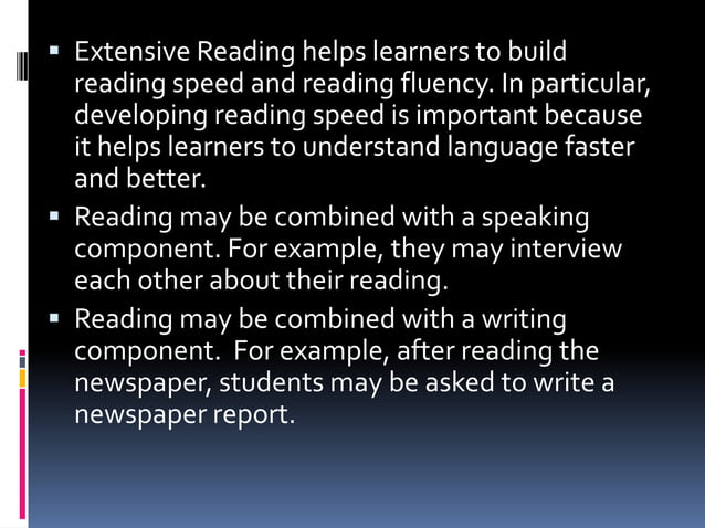 Unit 8 extensive reading | PPTX | Homework and Study | Education