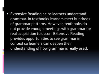 Unit 8 extensive reading | PPTX | Homework and Study | Education