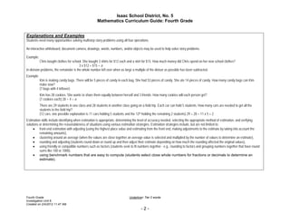 Unit 8 Fourth Grade 2012 2013 | PDF