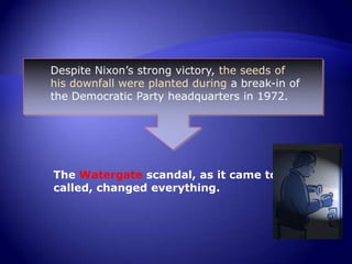 Unit 8 lesson 1 nixon, ford and carter | PPT