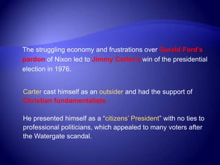 Unit 8 lesson 1 nixon, ford and carter | PPT