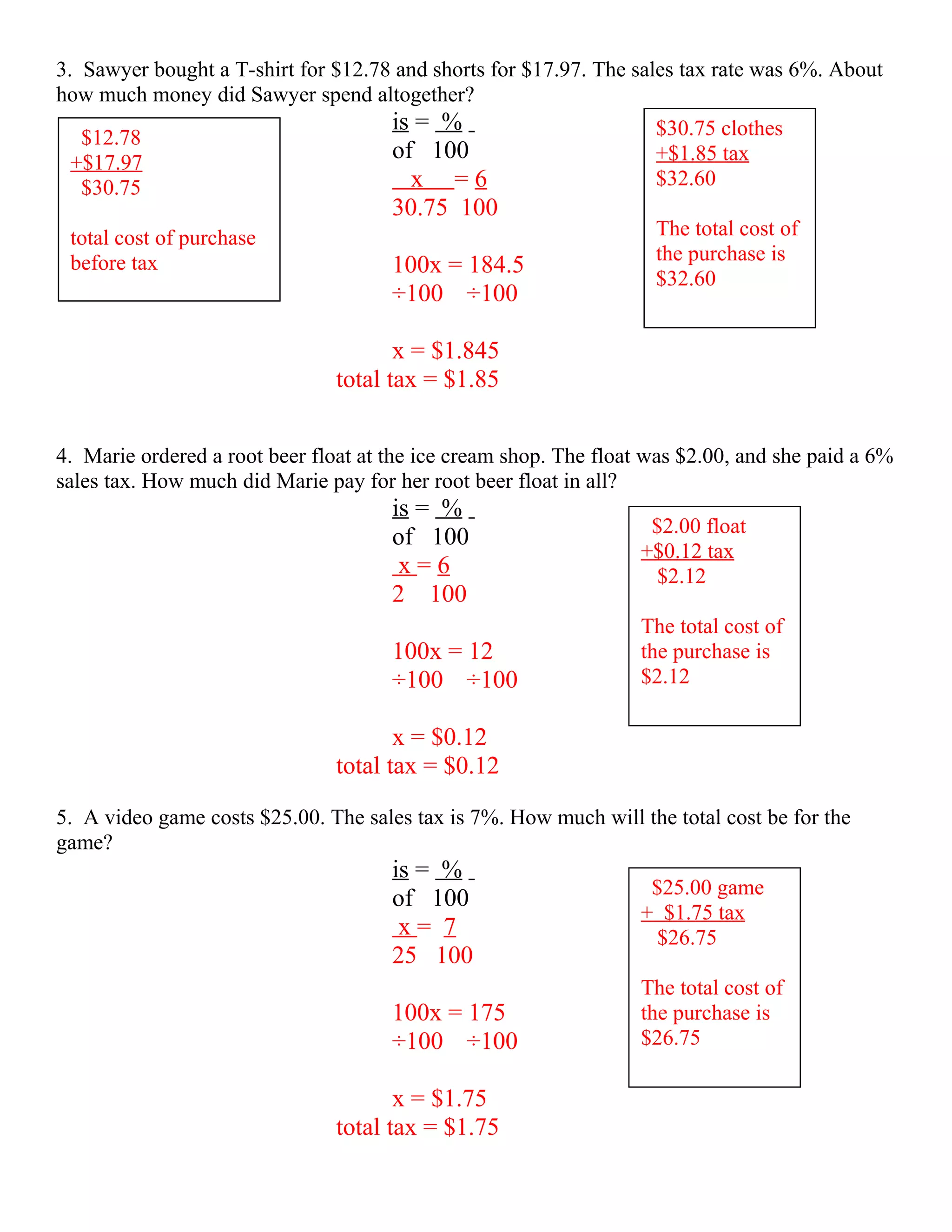 Unit 8 lesson 4 tax & tip | DOC