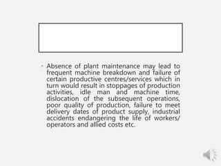 Unit 8 maintainance management pptx | PPT