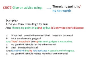 Suggestion Advice | PPT