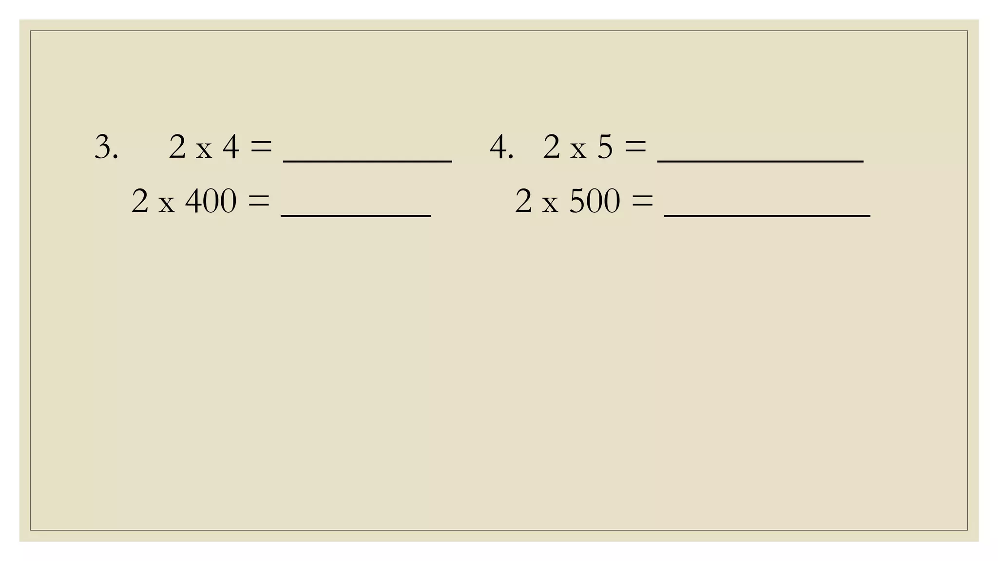 Unit 8 multiplication and division | PPTX