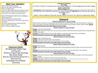 Unit 8 newsletter plants | PPTX | Homework and Study | Education