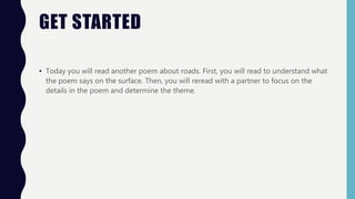 Unit 8 Poems Lessons | PPTX