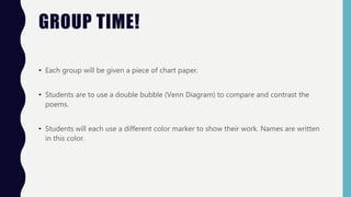 Unit 8 Poems Lessons | PPTX