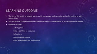 Unit 8 requirements | PPT