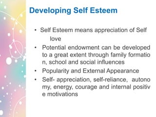 Unit 8 Socio emotional development of high school learners | PPTX