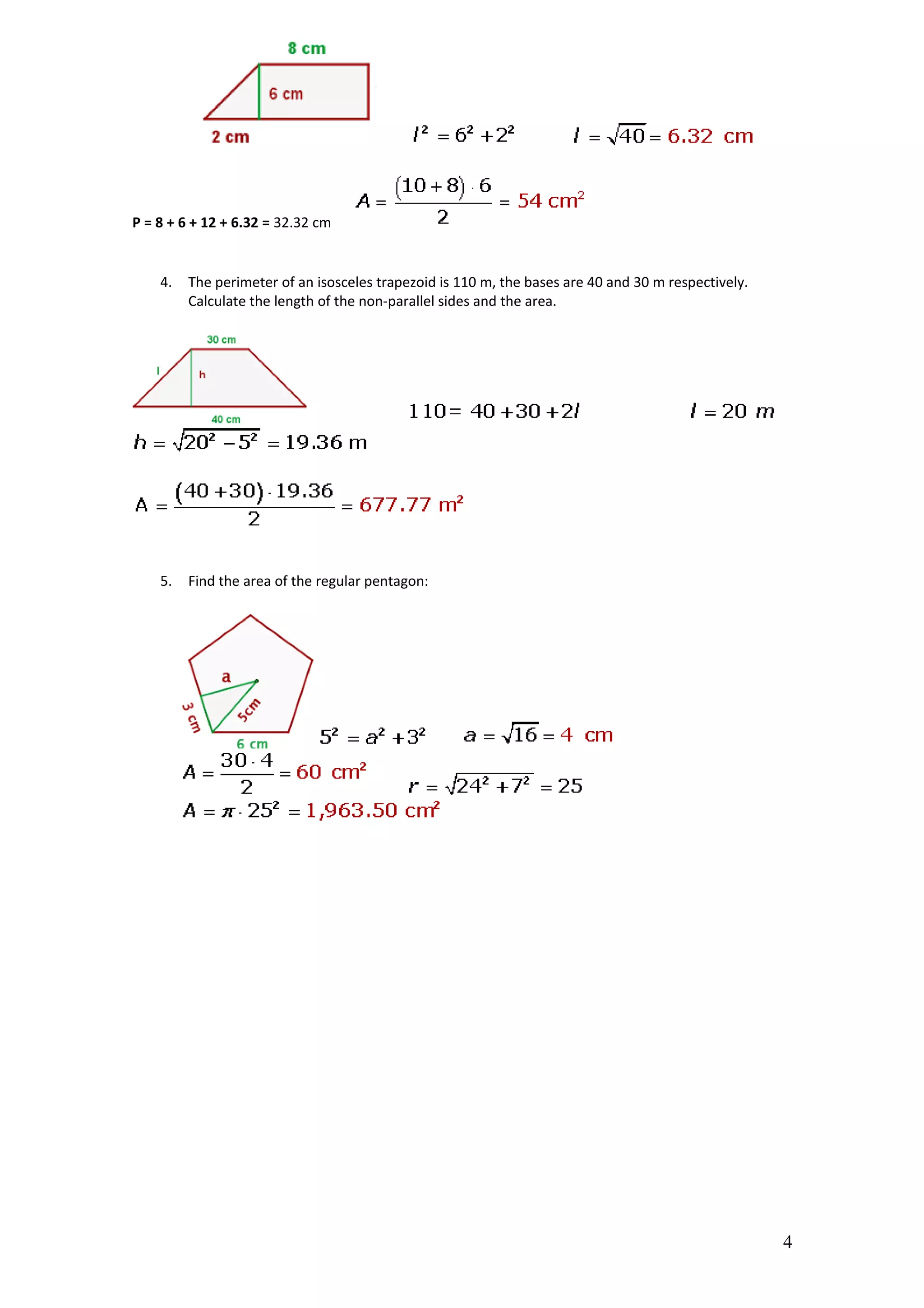 Unit 8 thales and pythagoras theorems | DOC