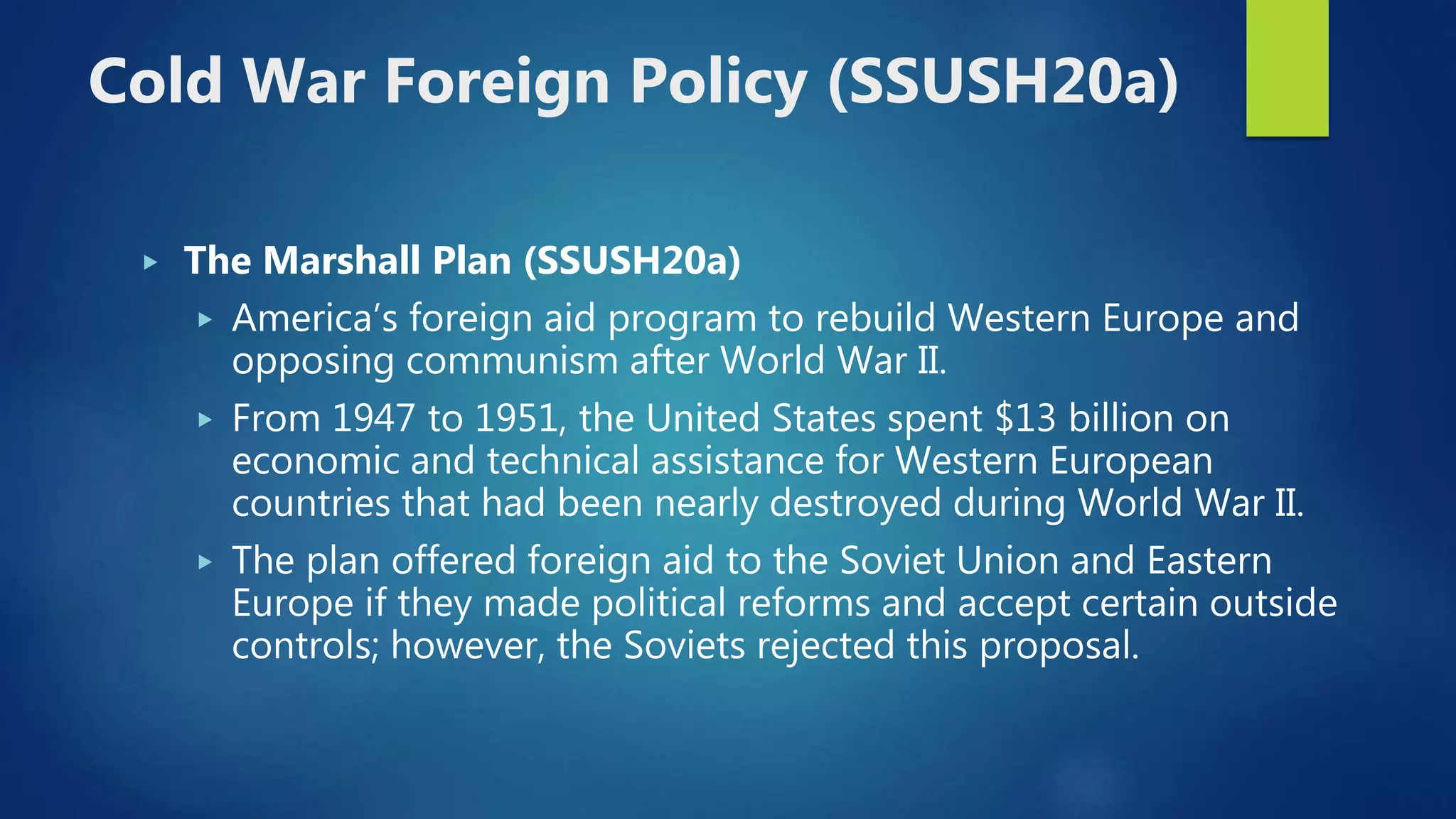 Unit 8 Cold War & Civil Rights | PPTX