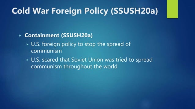 Unit 8 Cold War & Civil Rights | PPTX | Political Issues & policy ...