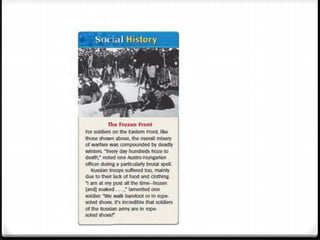 Unit 8 the first world war and the russian revolution | PPT