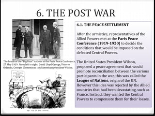 Unit 8 the first world war and the russian revolution | PPT