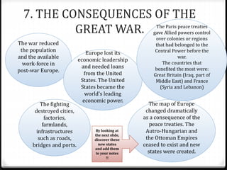 Unit 8 the first world war and the russian revolution | PPT
