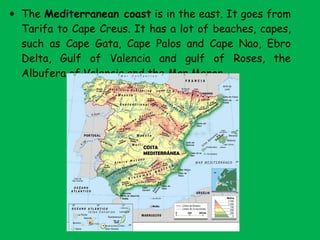 Unit 9: Spanish coast relief | PPT