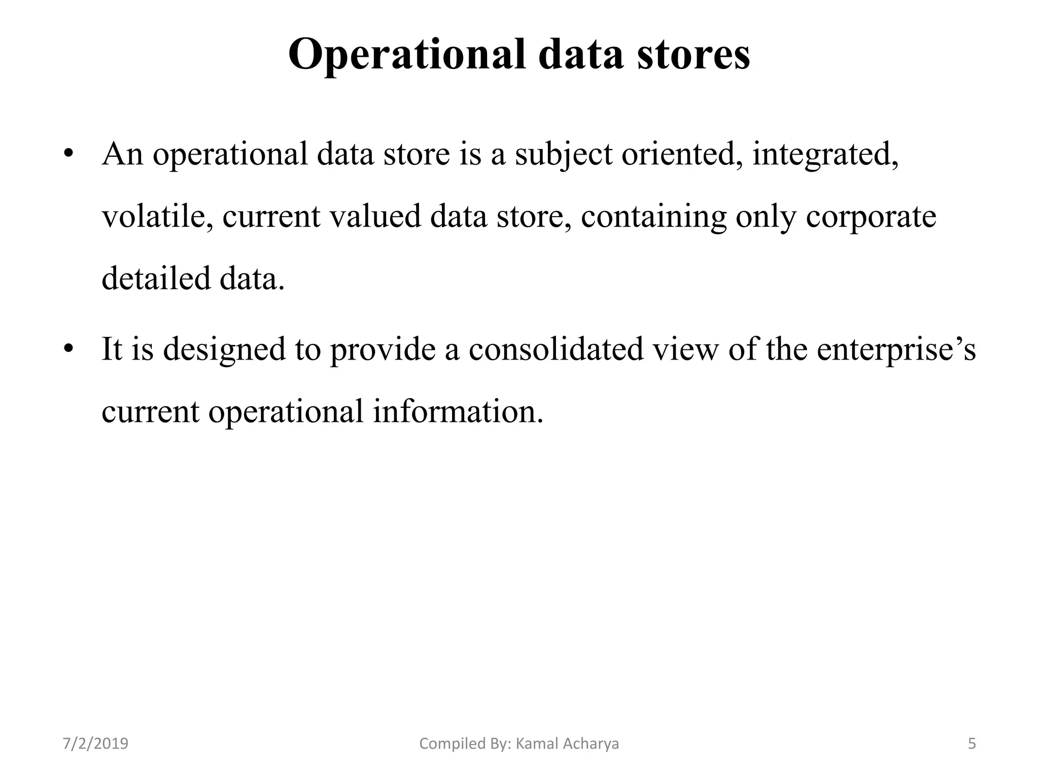 Data Warehousing | PPTX