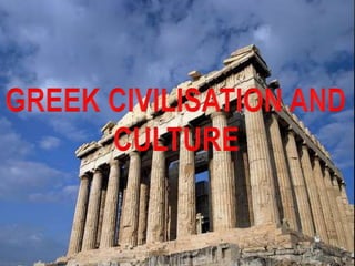 Ancient Greece - Civilisation | PPT