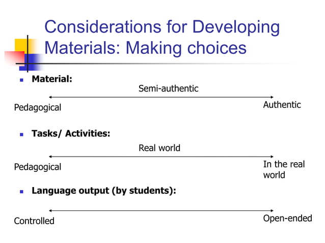 ESP MATERIAL DESIGN | PPT