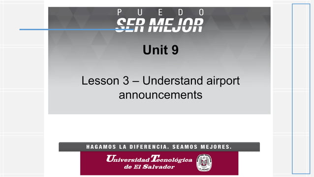 Unit 9 lesson 3 | PDF