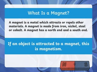 All about magnets and magnetism; Magnetic field lines | PDF