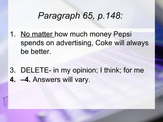 Unit9 Opinion Paragraph | PPT