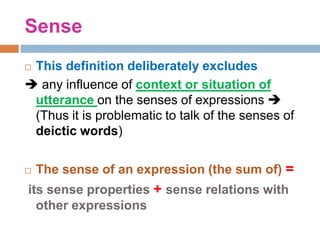 Unit 9 Sense Properties and Stereotypes | PPTX