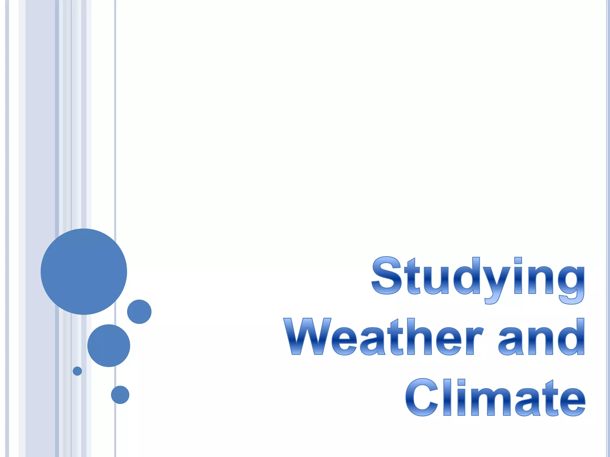 Weather and climate | PPTX