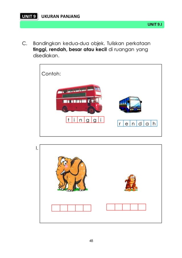 Unit 9 ukuran panjang | PDF