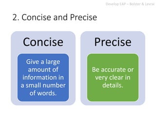 Unit 9 - writing at university | PPTX