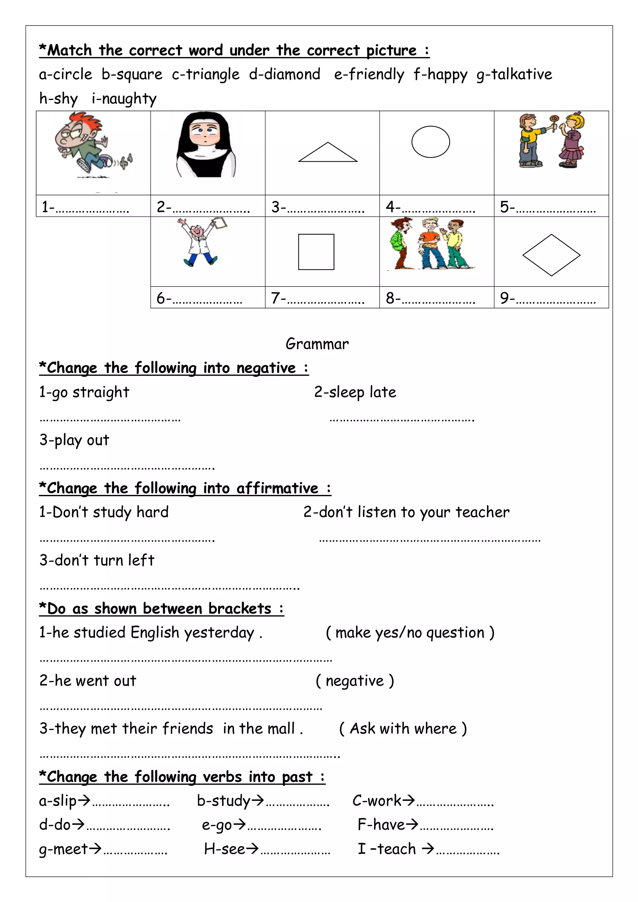Unit 9+10 revision | PDF
