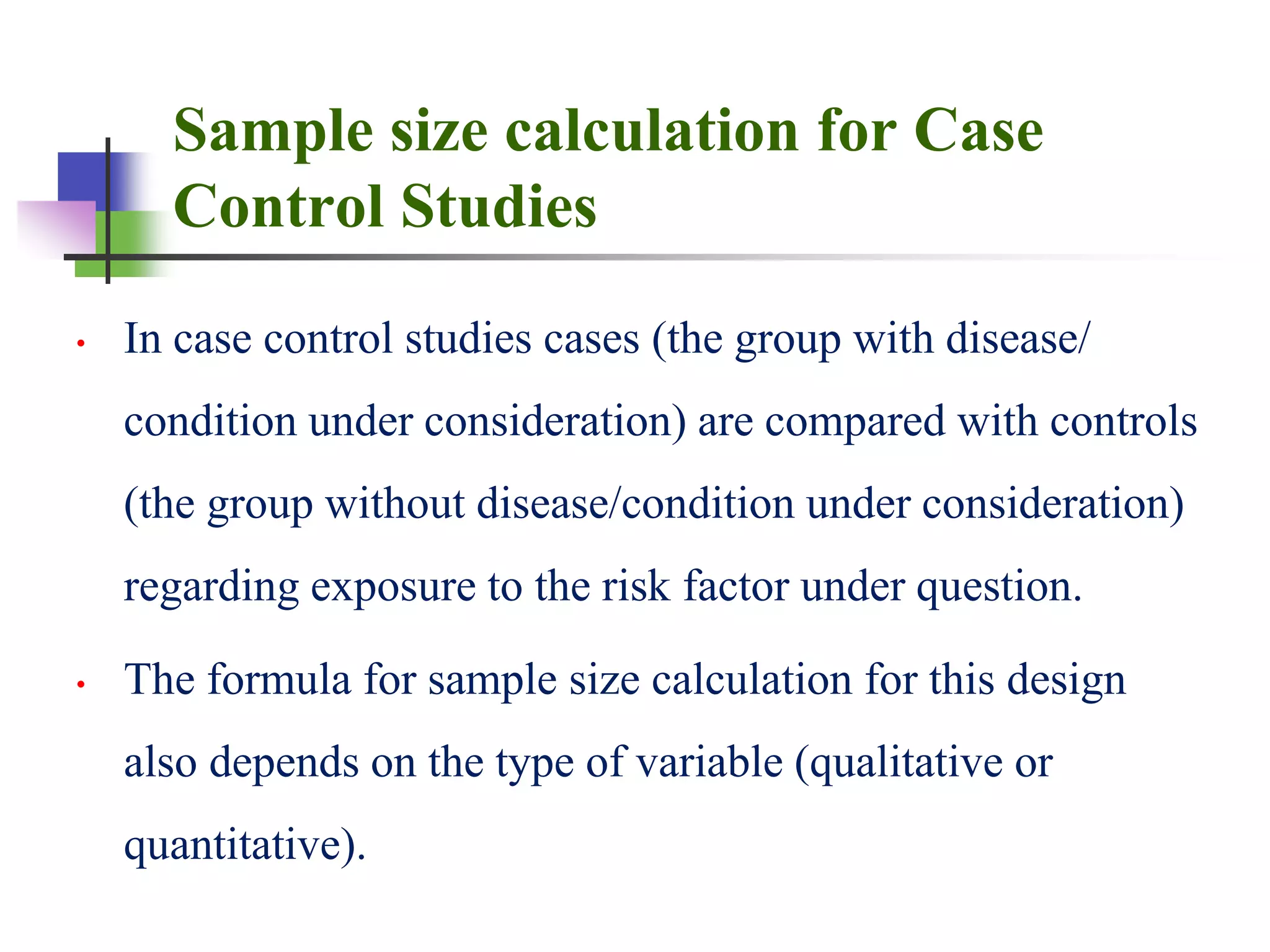 Unit 9b. Sample size estimation.ppt